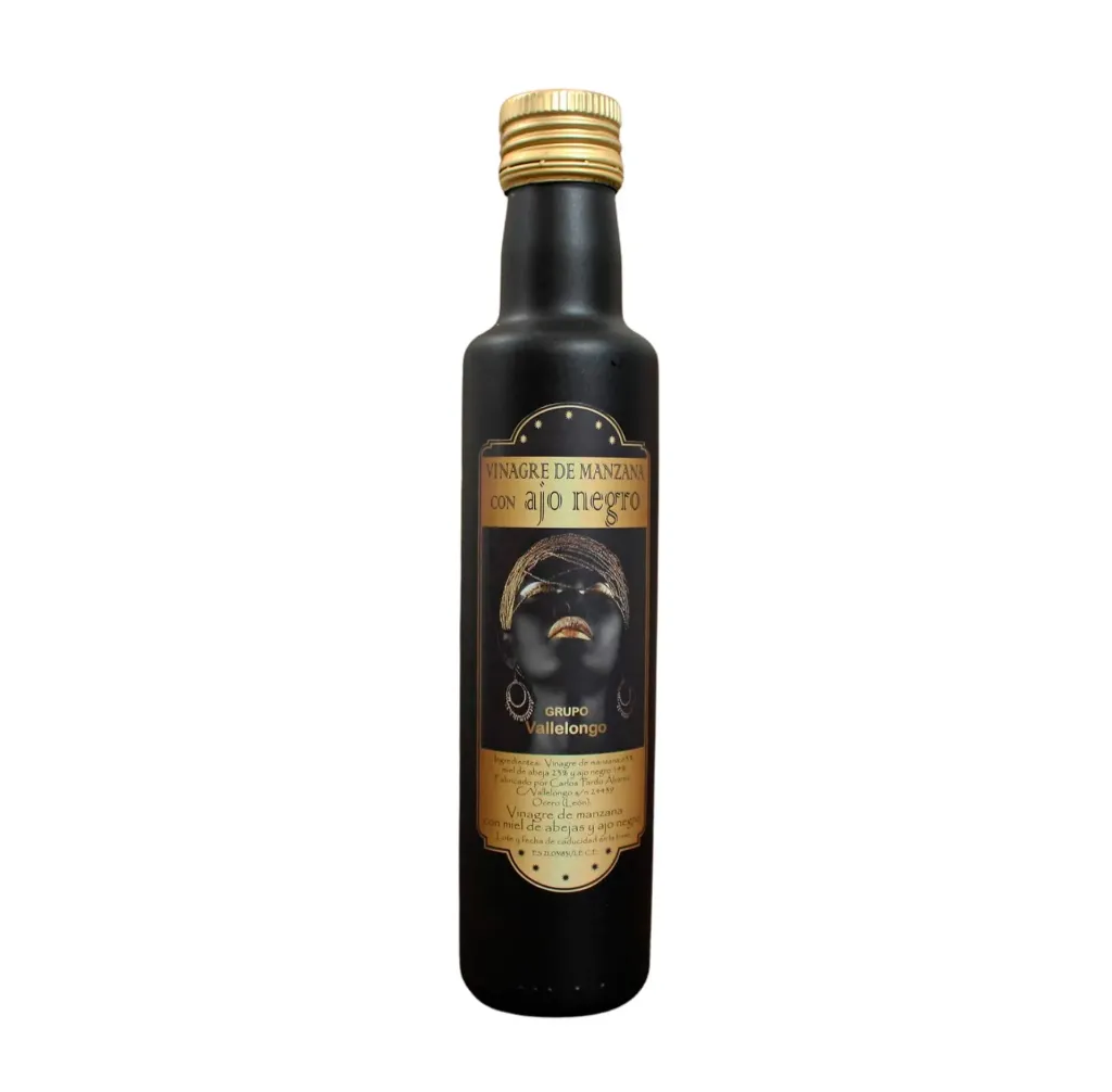 Vinagre de Manzana con Ajo Negro y Miel Vallelongo (250 ml) – Sabor ...